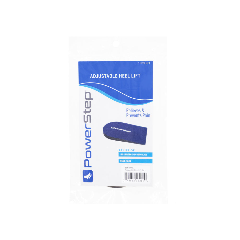 PowerStep Adjustable Heel Lift | Heel Cushion for Heel Pain & Heel Hei
